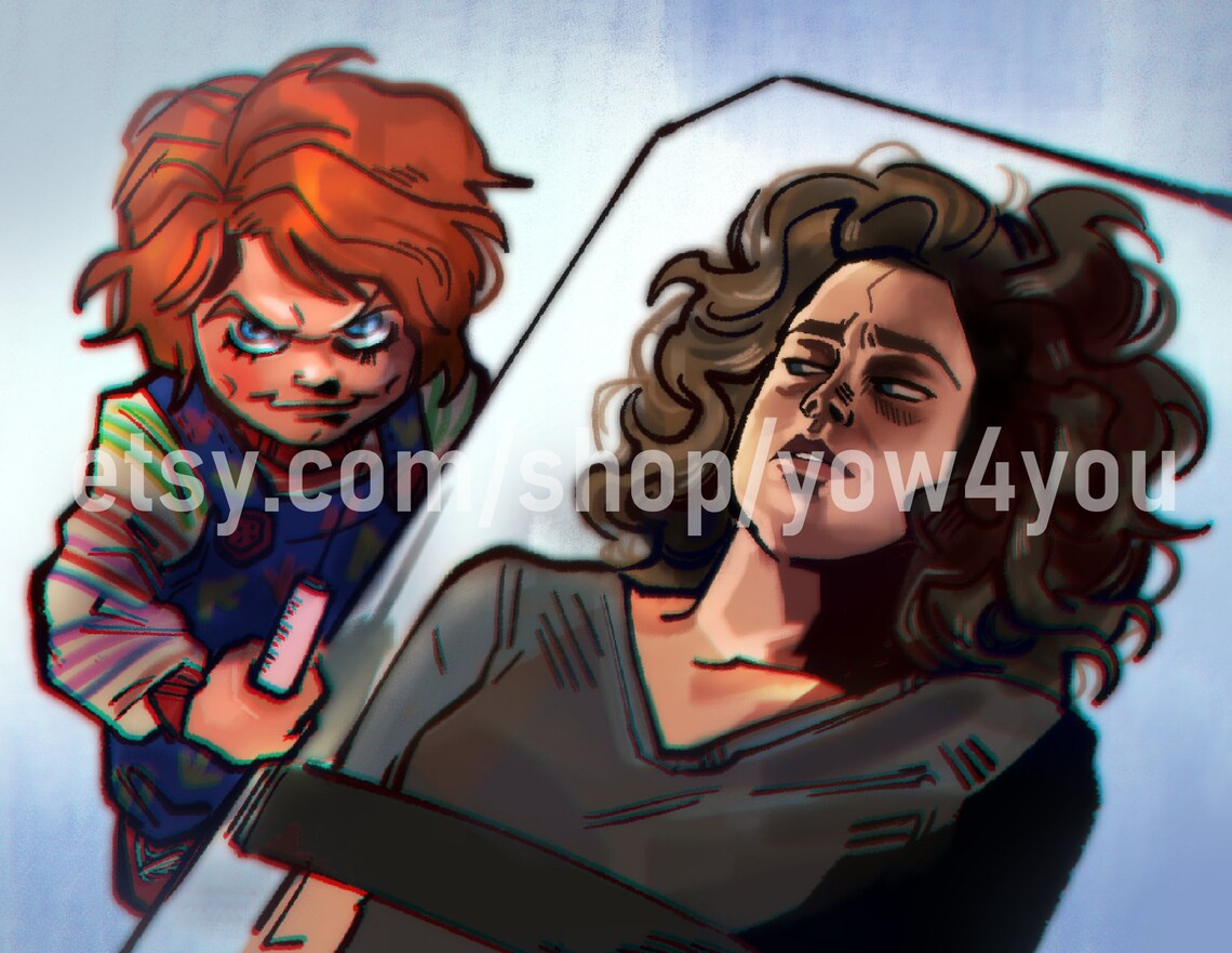 CHUCKY Glossy 8.5x11in. Prints - Etsy