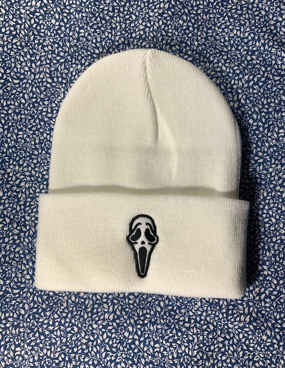 90s Slasher Embroidered Beanie Horror Movie Fan Embroidery | Etsy