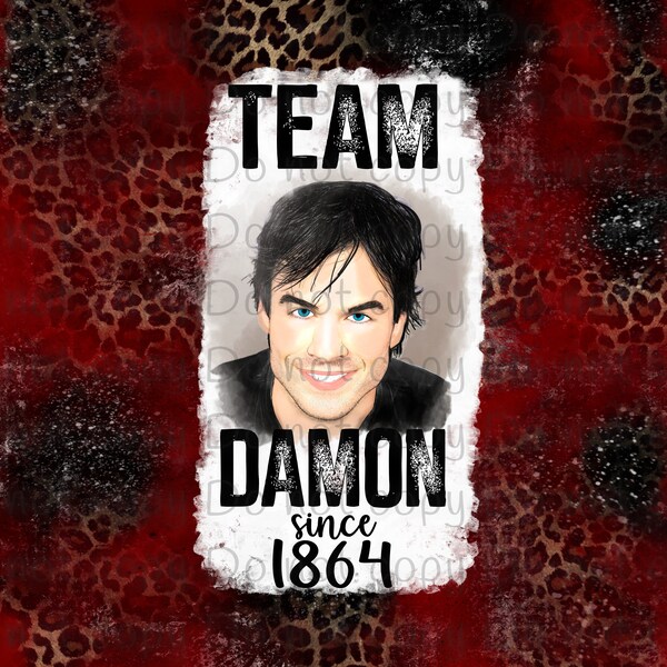 Team Damon Svg - Etsy UK