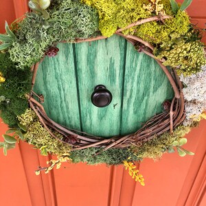 Hobbit Wreath Hobbit Lotr Decor Door Wall Hanger 10" Medium Sized - Etsy