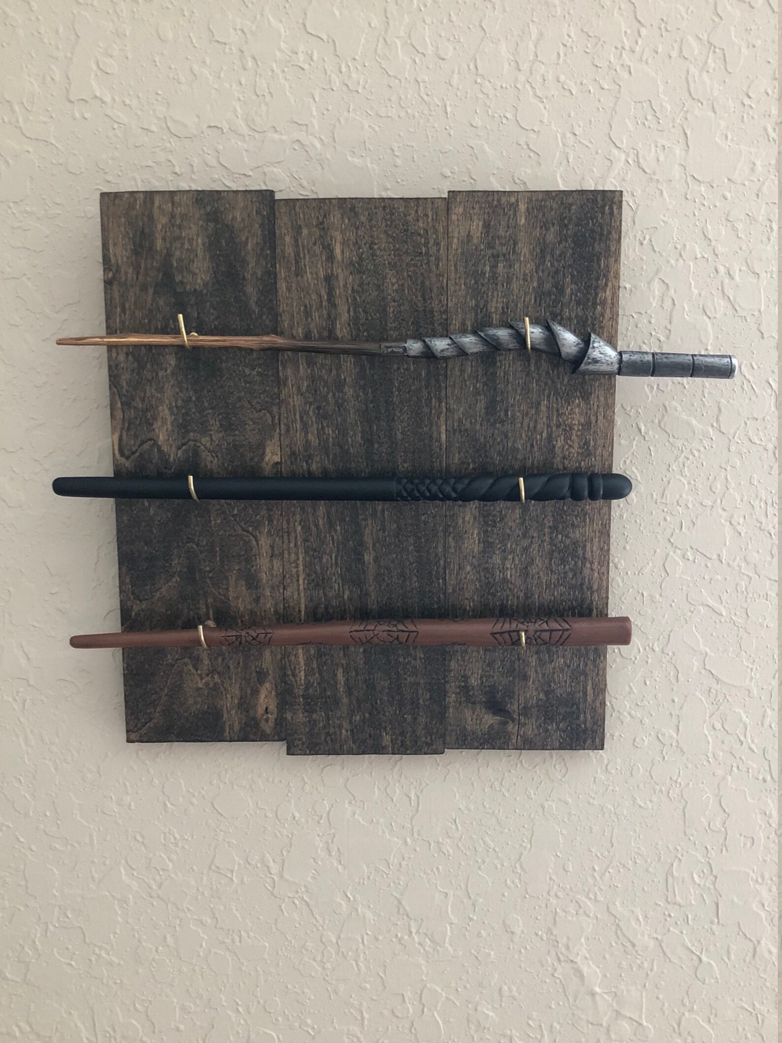 Wand Display Mount for Witches and Wizards Hand-crafted Wall Hanger - Etsy