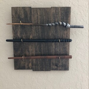 Wand Display Mount for Witches and Wizards Hand-crafted Wall Hanger - Etsy