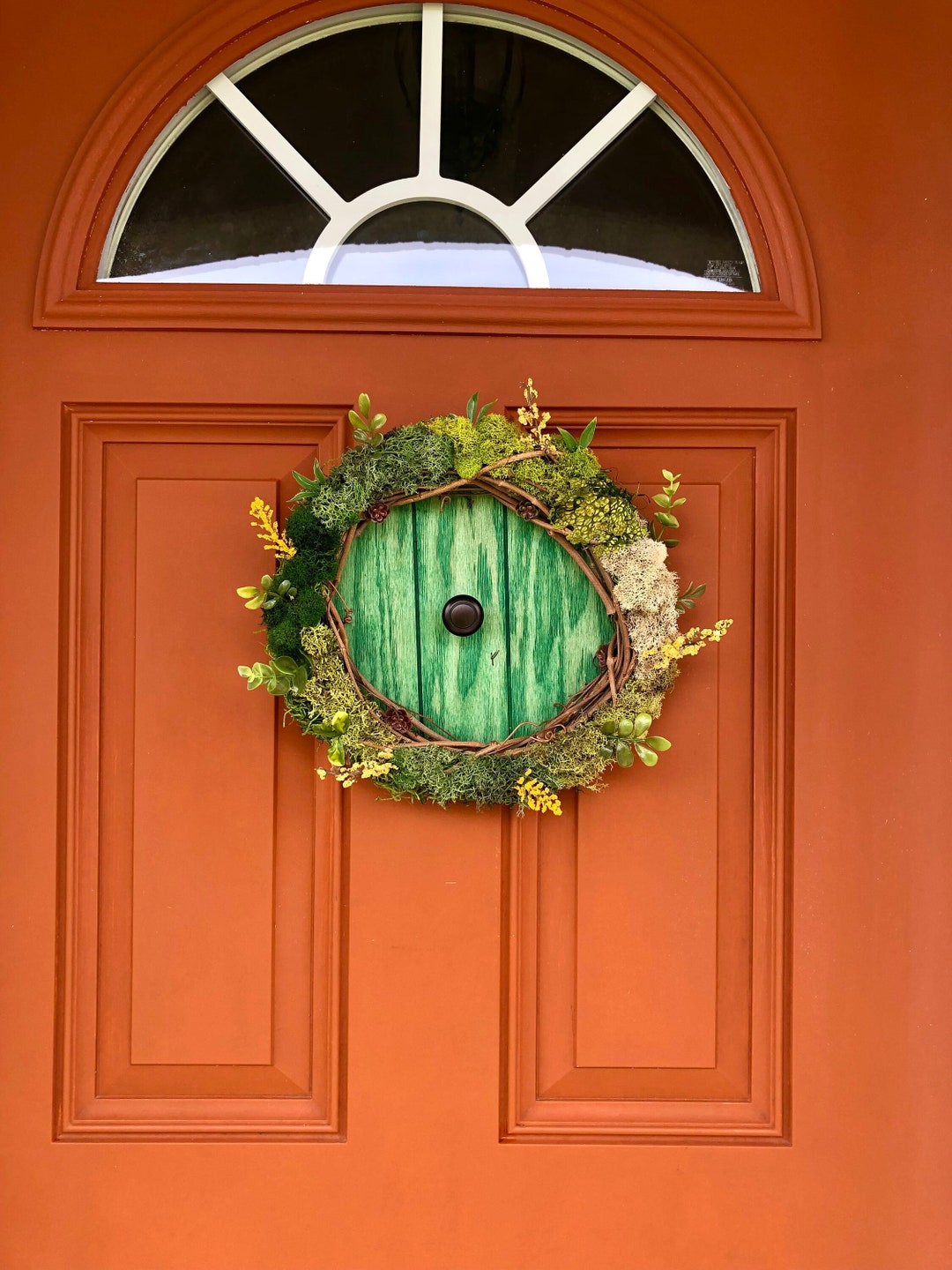 Hobbit Wreath Hobbit Lotr Decor Door Wall Hanger 10 Medium Sized - Etsy