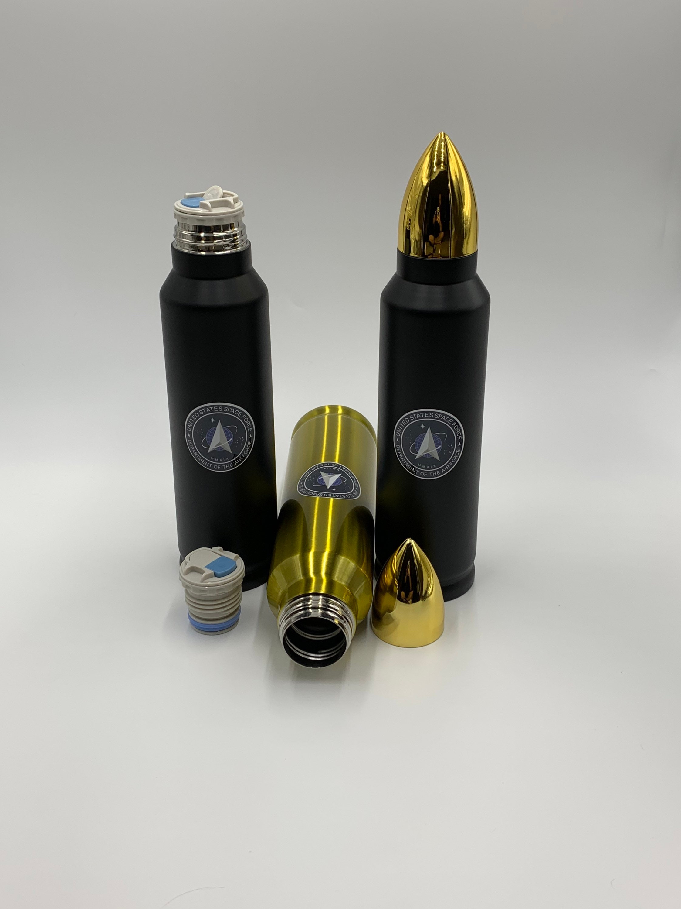 US Military-space Force Bullet Thermos. Coffee/water Bottle - Etsy