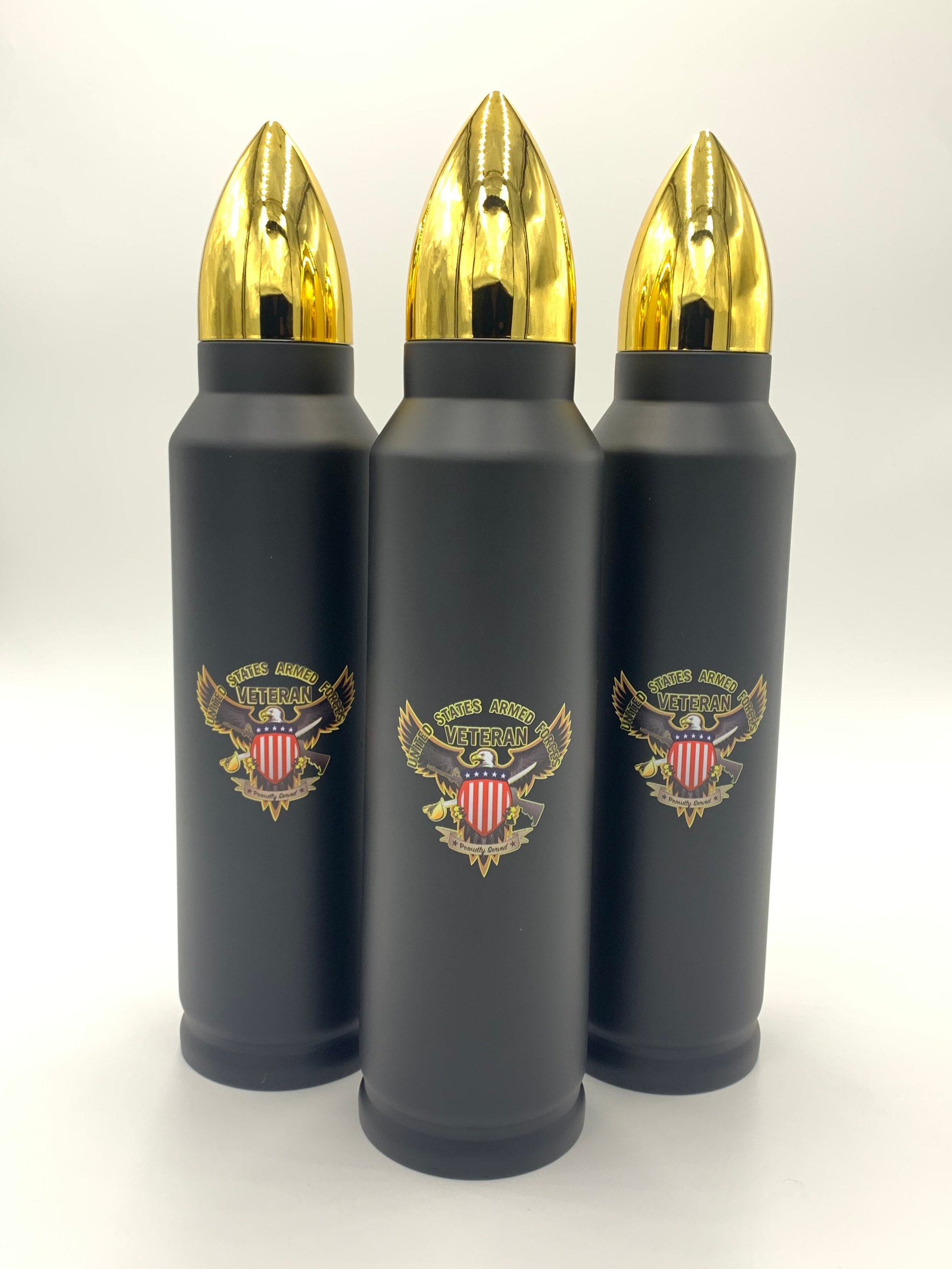 US Military Veteran-bullet Thermos-fast Free Priority Shipping Perfect ...