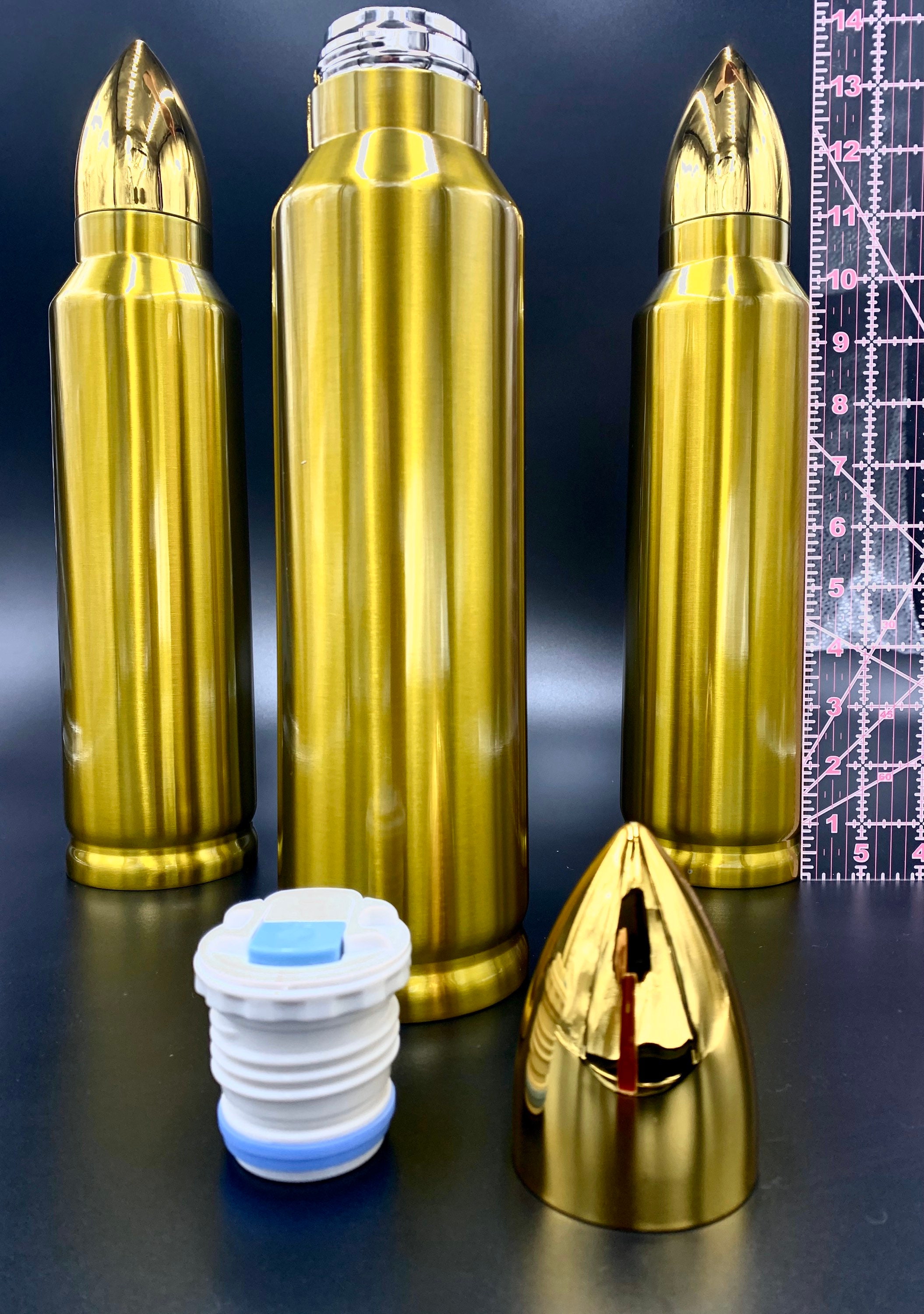 Bullet Shaped Water/coffee Bottle 17oz or 33oz Perfect Xmas Gift. - Etsy