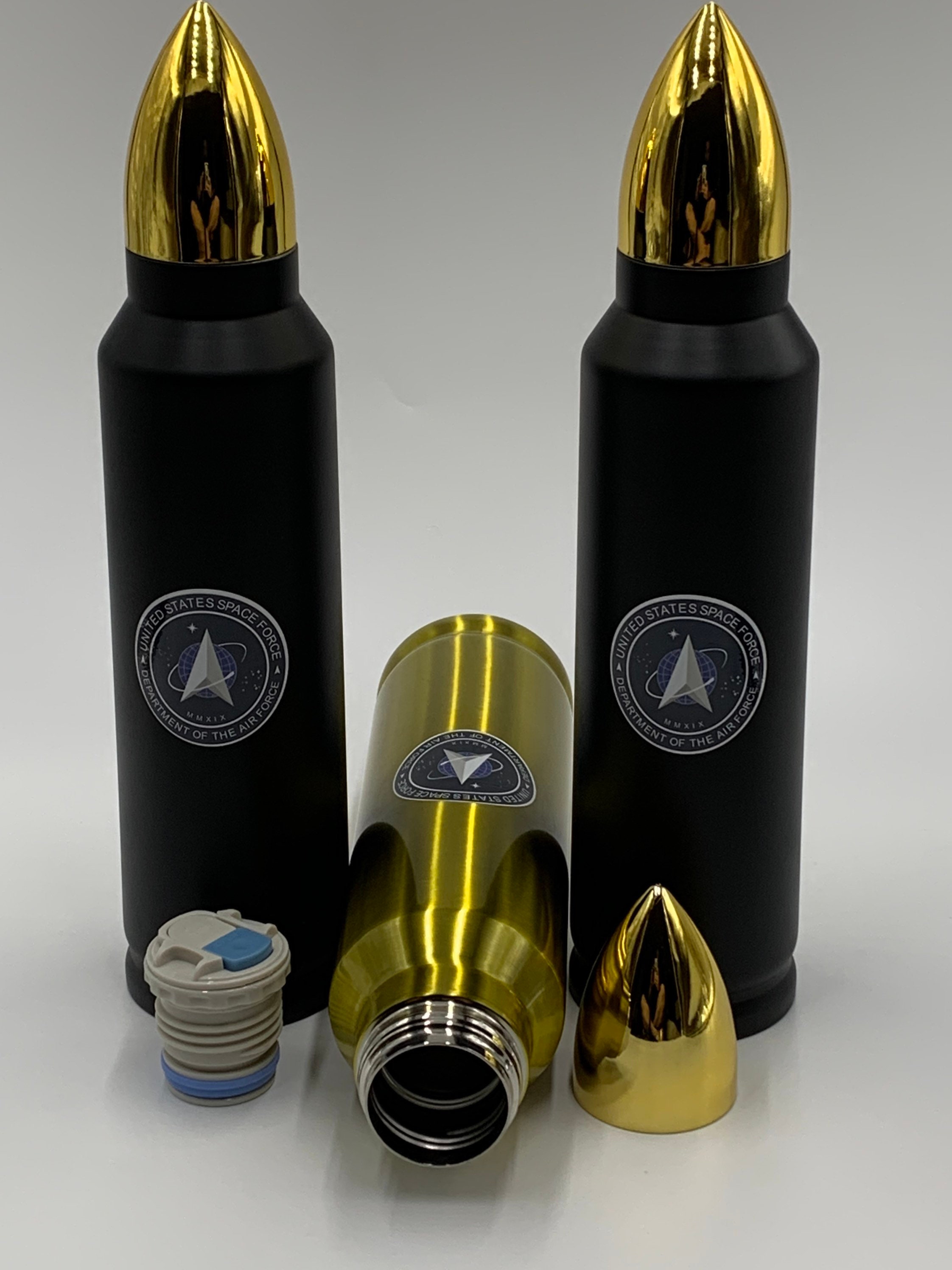 US Military-space Force Bullet Thermos. Coffee/water Bottle - Etsy