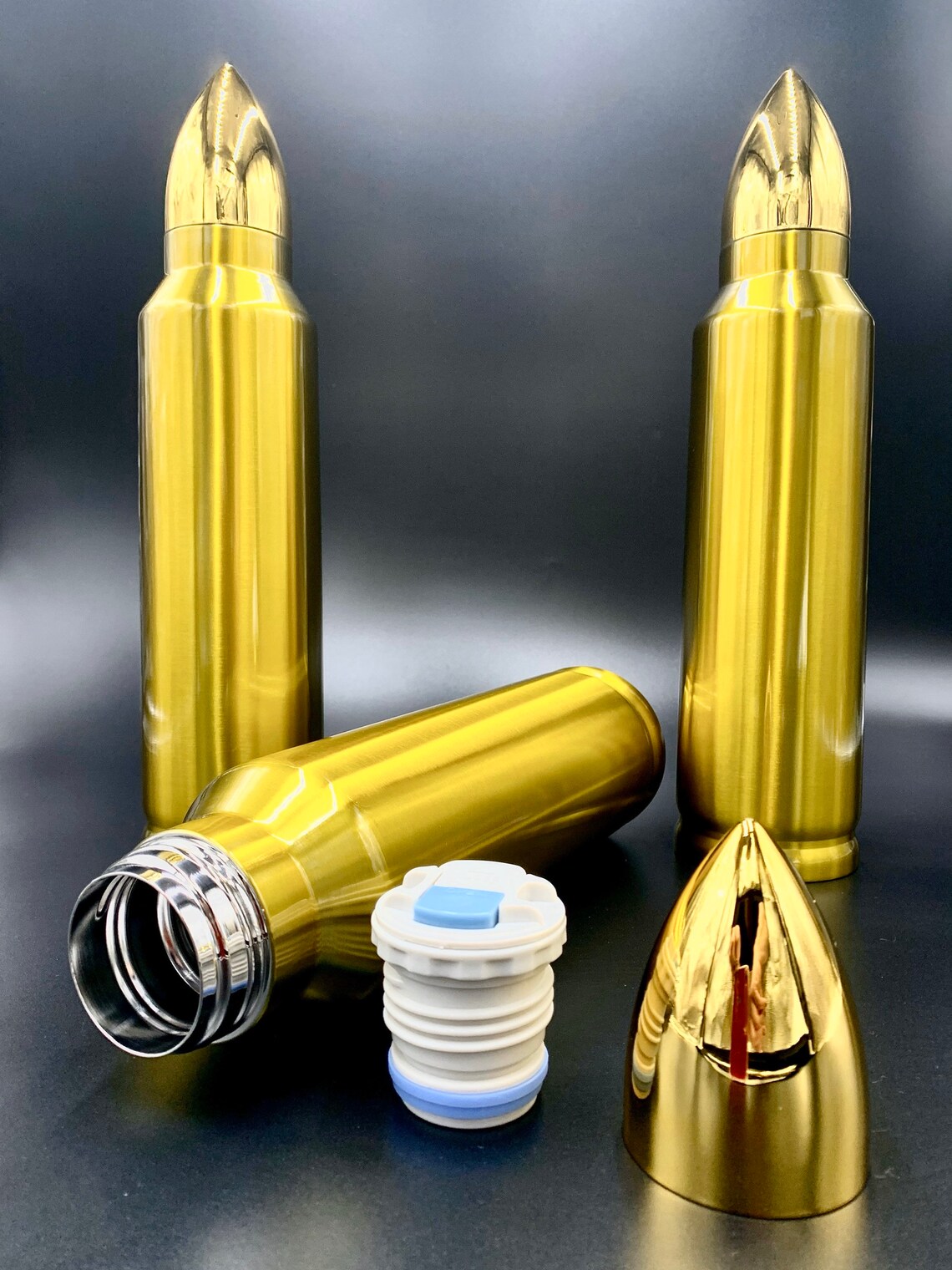 Bullet Shaped Water/coffee Bottle 17oz or 33oz Perfect Xmas Gift. - Etsy