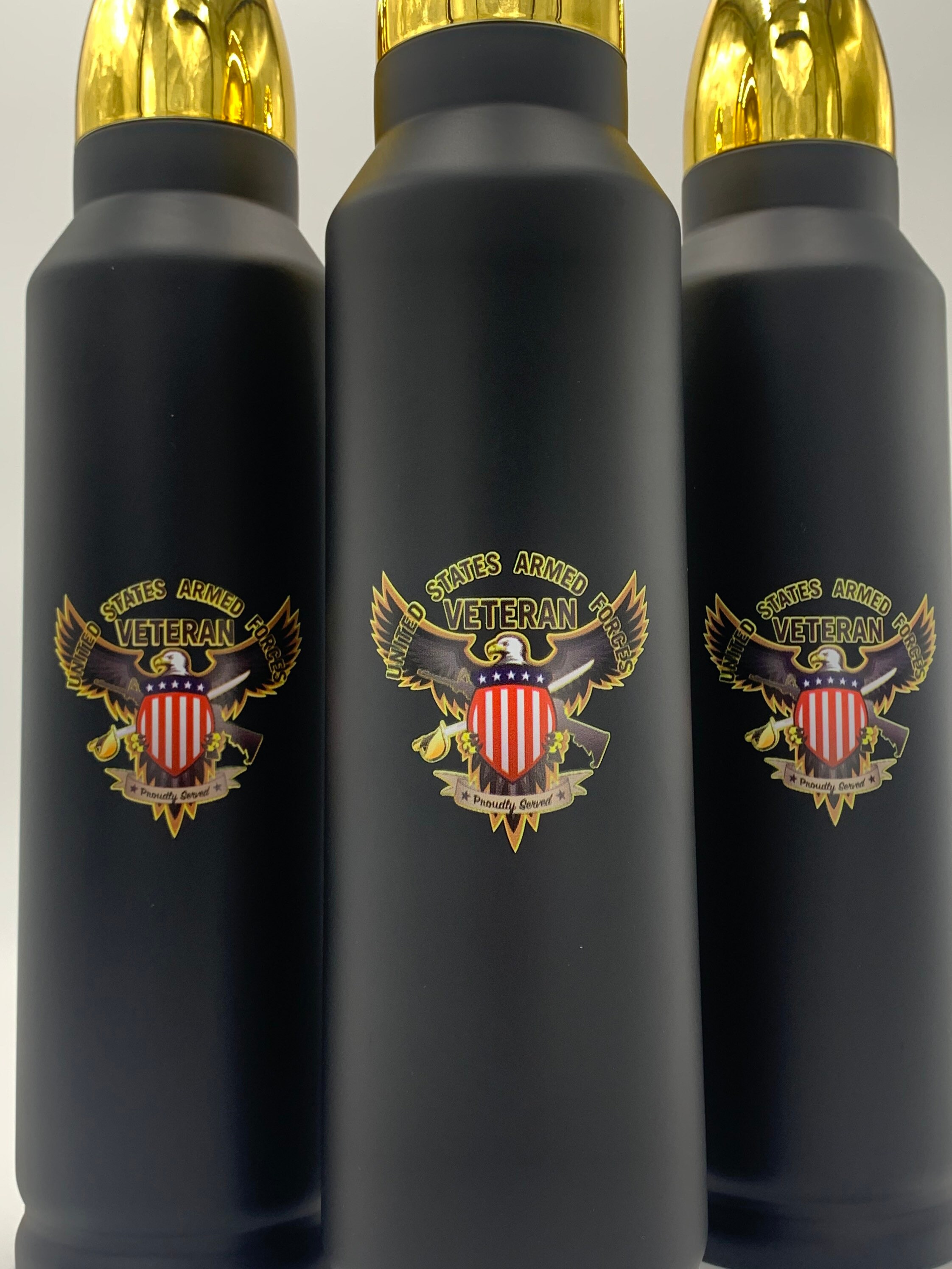 US Military Veteran-bullet Thermos-fast Free Priority Shipping Perfect ...