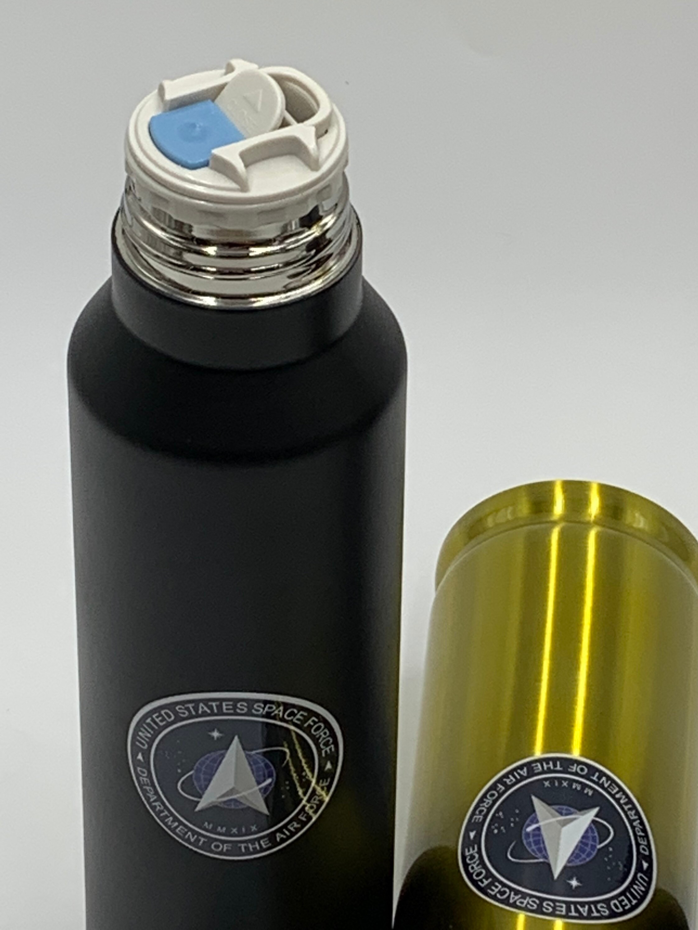 US Military-space Force Bullet Thermos. Coffee/water Bottle - Etsy