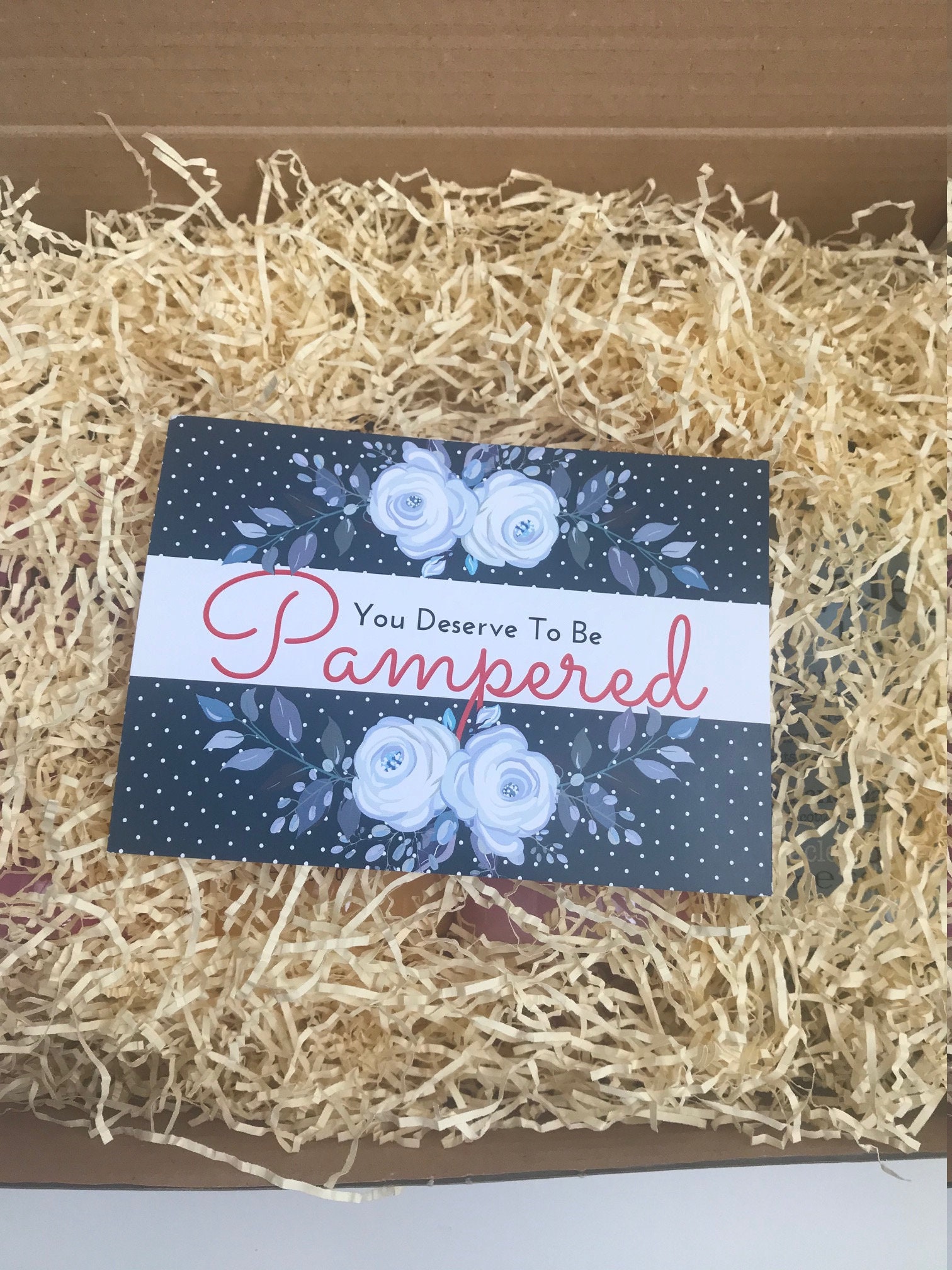 Pamper Me Gift Box Love Themed Shower Bath Set For Her. | Etsy