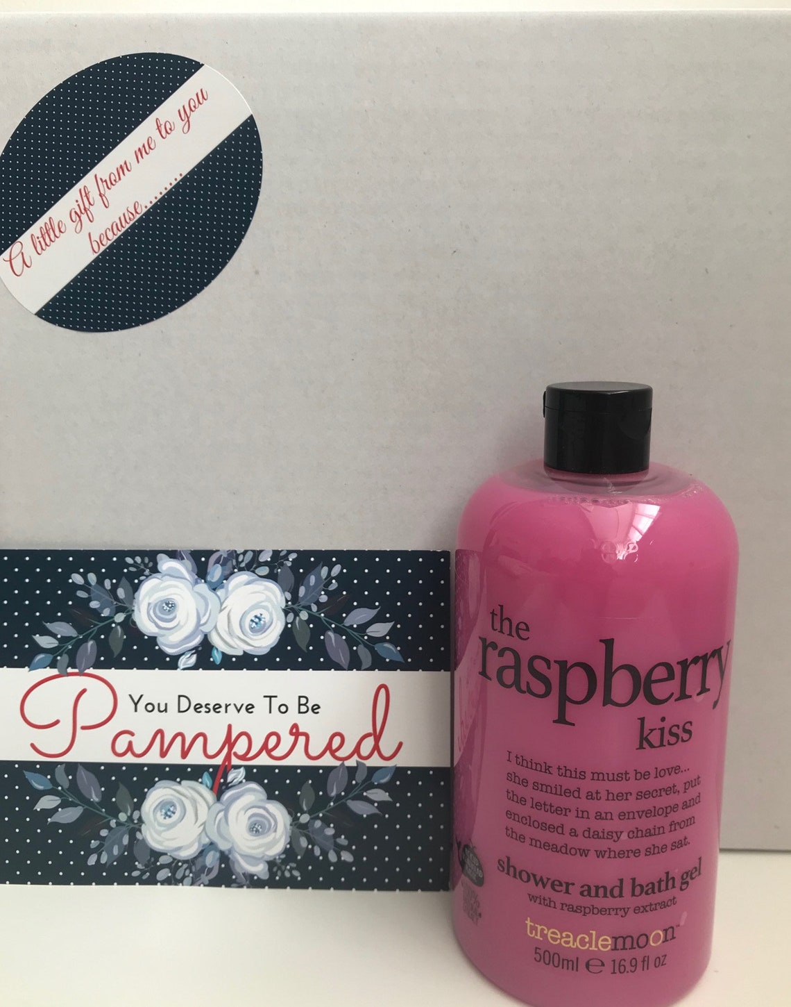 Pamper Me Gift Box Love Themed Shower Bath Set for Her. | Etsy