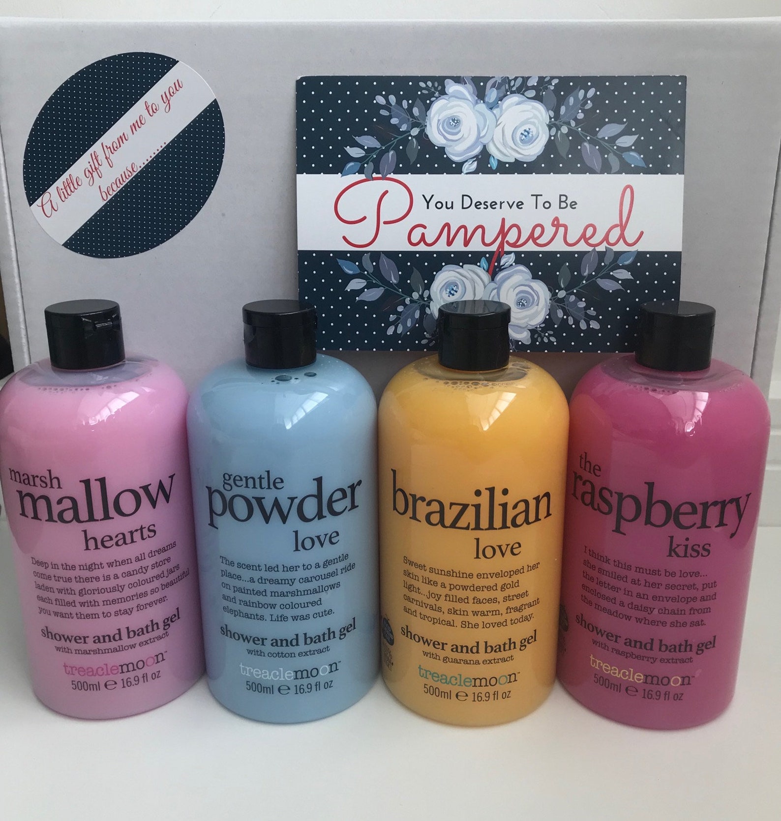 Pamper Me Gift Box Love Themed Shower Bath Set for Her. | Etsy