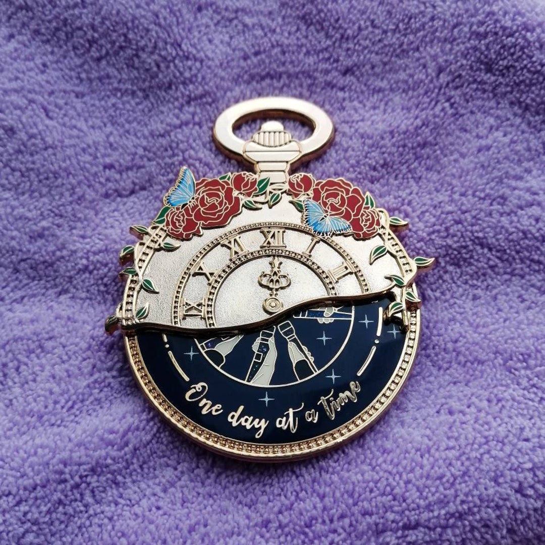 ATEEZ One Day at A Time Enamel Pin - Etsy