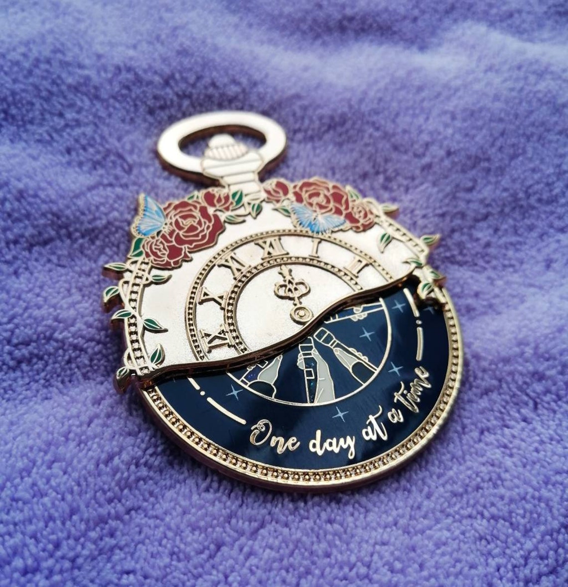 ATEEZ One Day at A Time Enamel Pin - Etsy