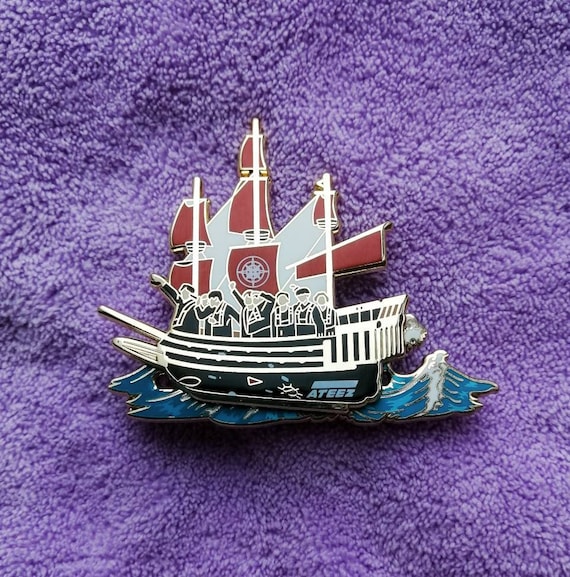 ATEEZ Win Enamel Pin - Etsy