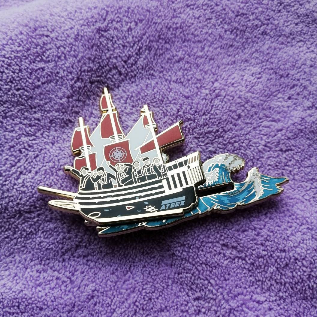 ATEEZ Win Enamel Pin - Etsy
