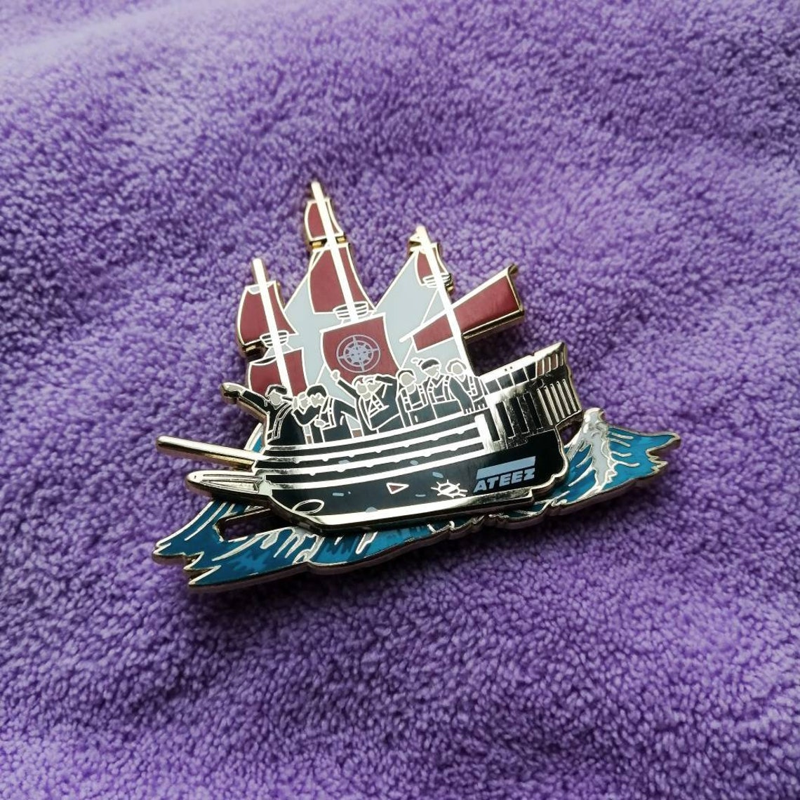 ATEEZ Win Enamel Pin - Etsy