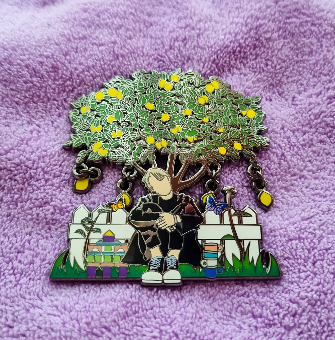 ATEEZ Hongjoong Lemon Tree Enamel Pin - Etsy