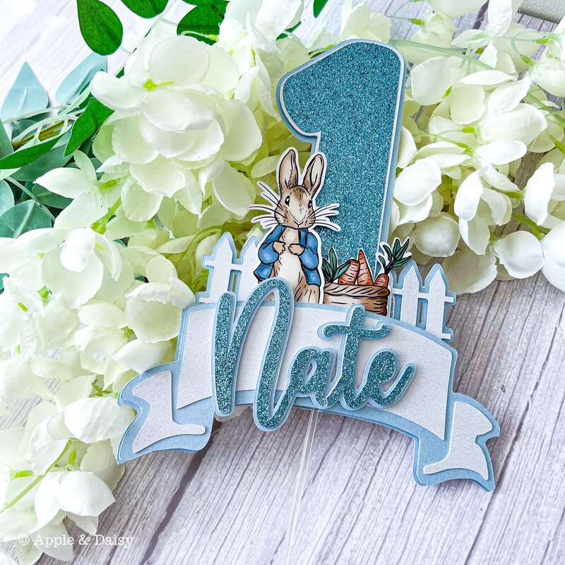 Peter Rabbit Cake Topper - Etsy