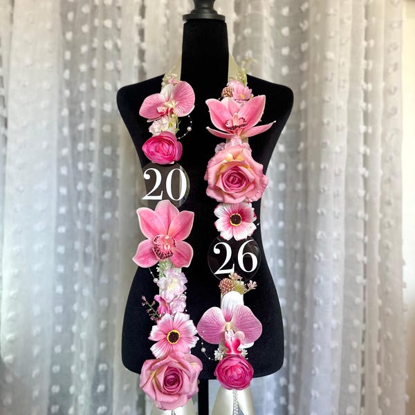 Faux Flower Lei - Etsy