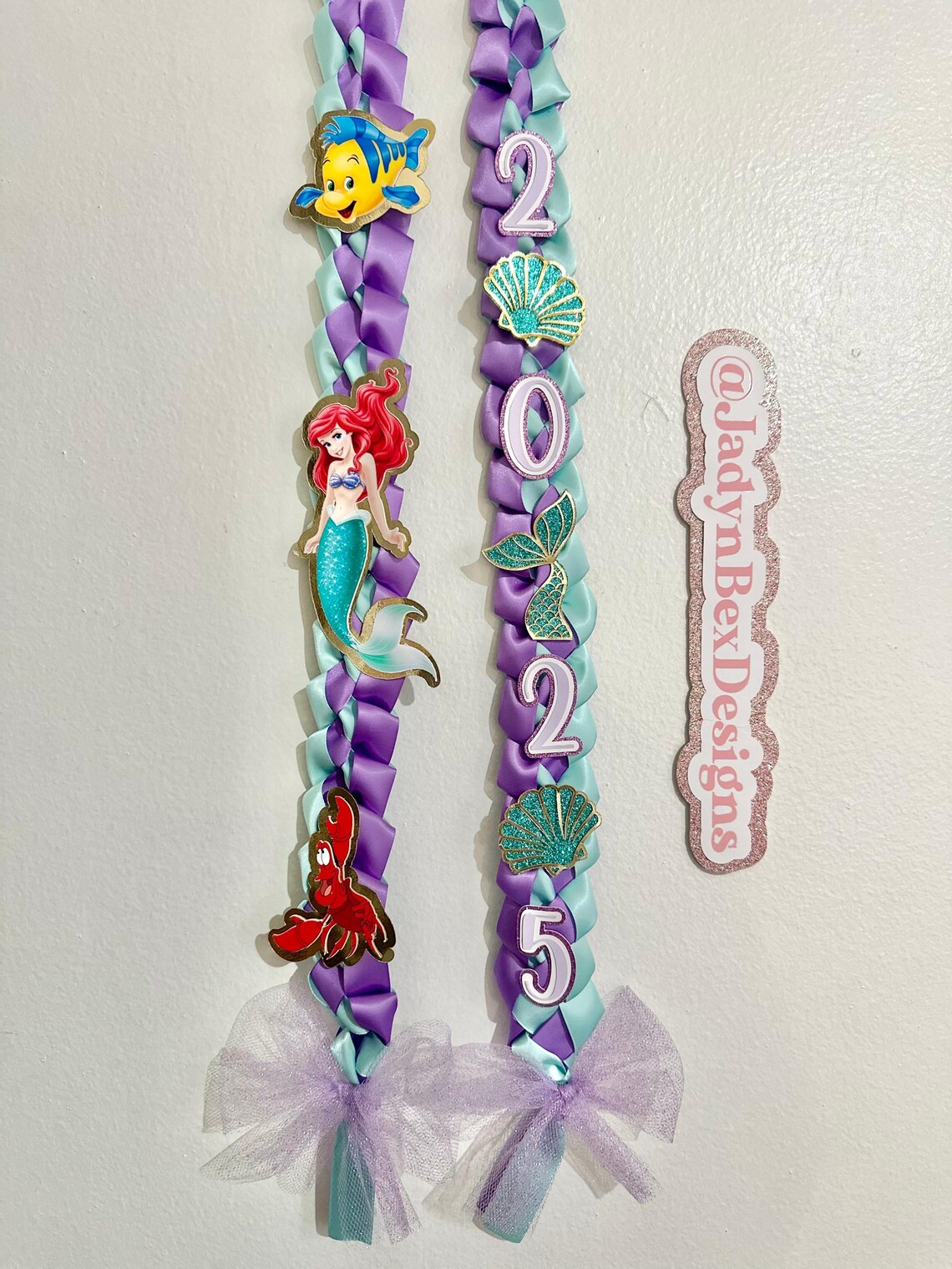 The Little Mermaid 2025 Graduation Lei - Etsy