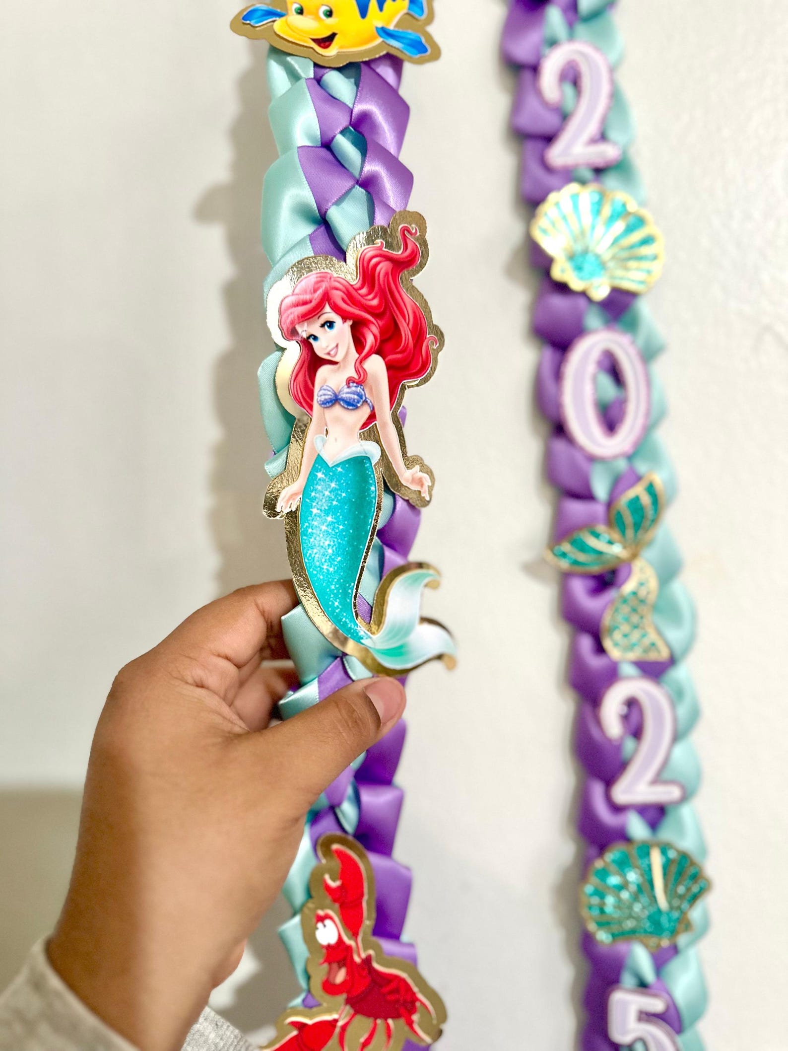 The Little Mermaid 2025 Graduation Lei - Etsy