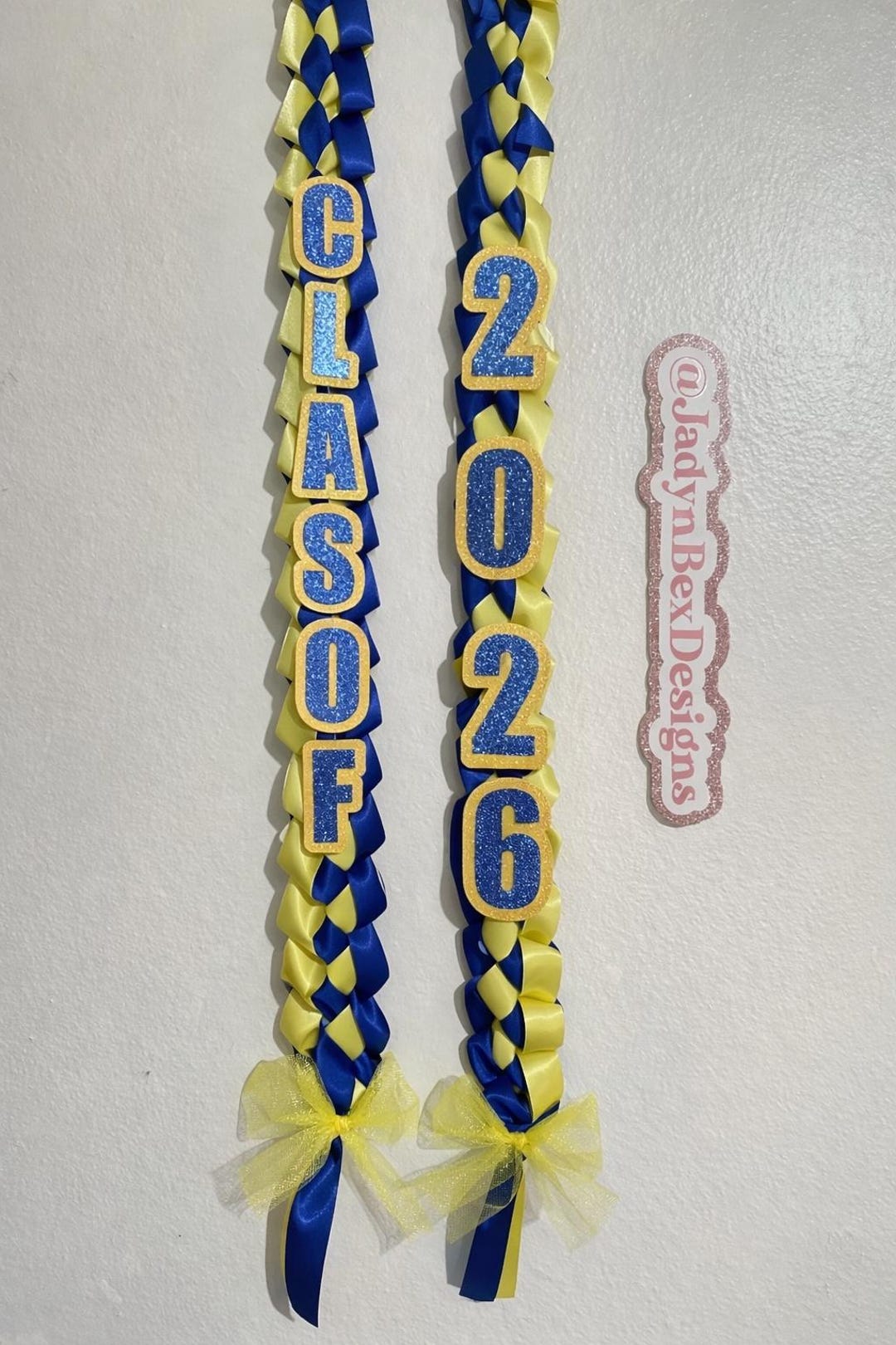 UCLA Blue and Yellow Graduation Lei 2026 - Etsy