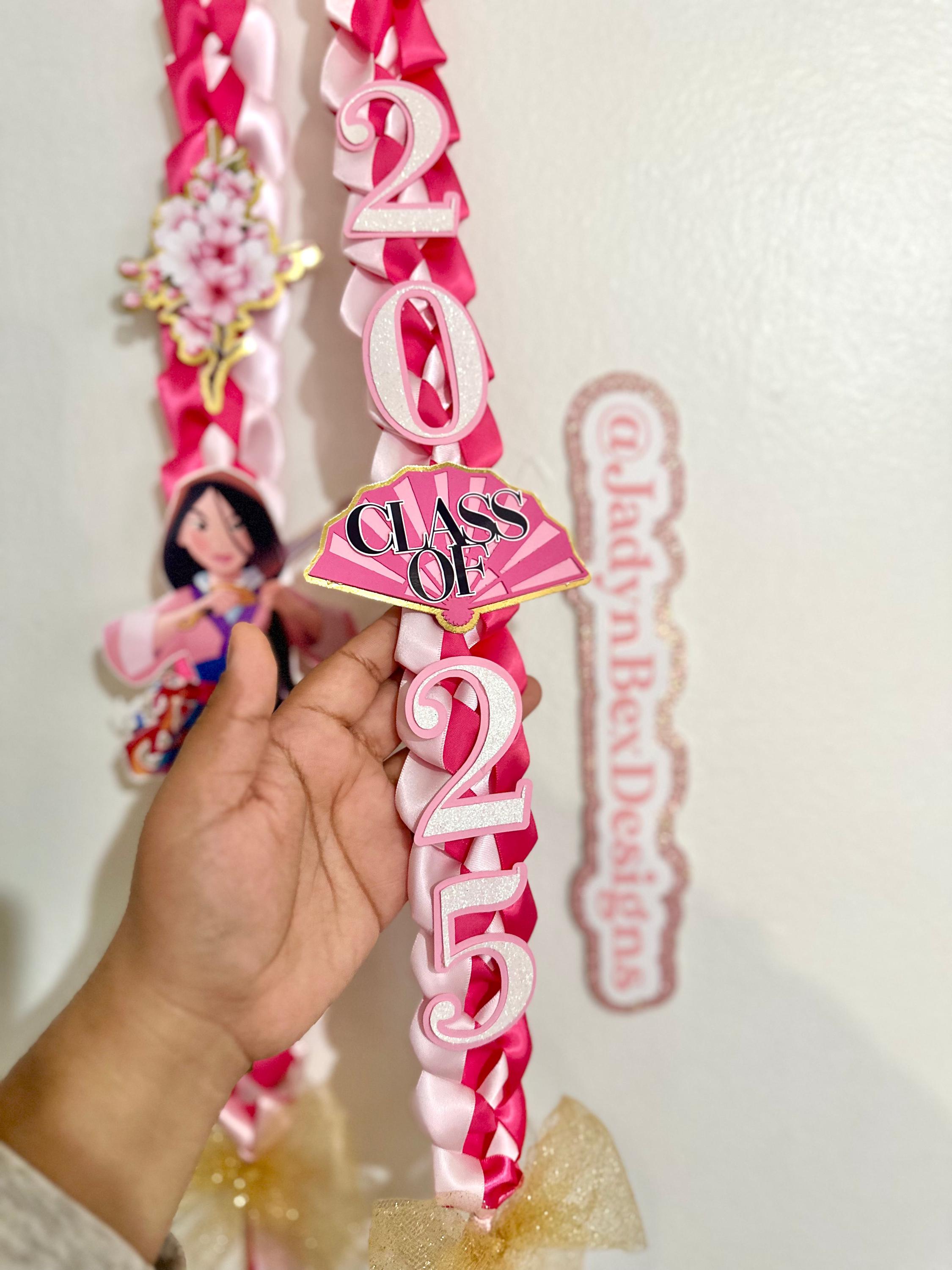 Mulan Princess 2025 Graduation Lei - Etsy