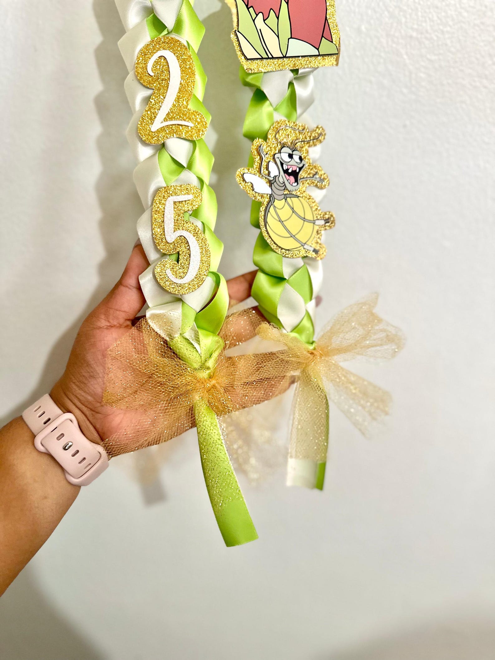 2025 Princess Tiana / Princess and the Frog Graduation Lei - Etsy