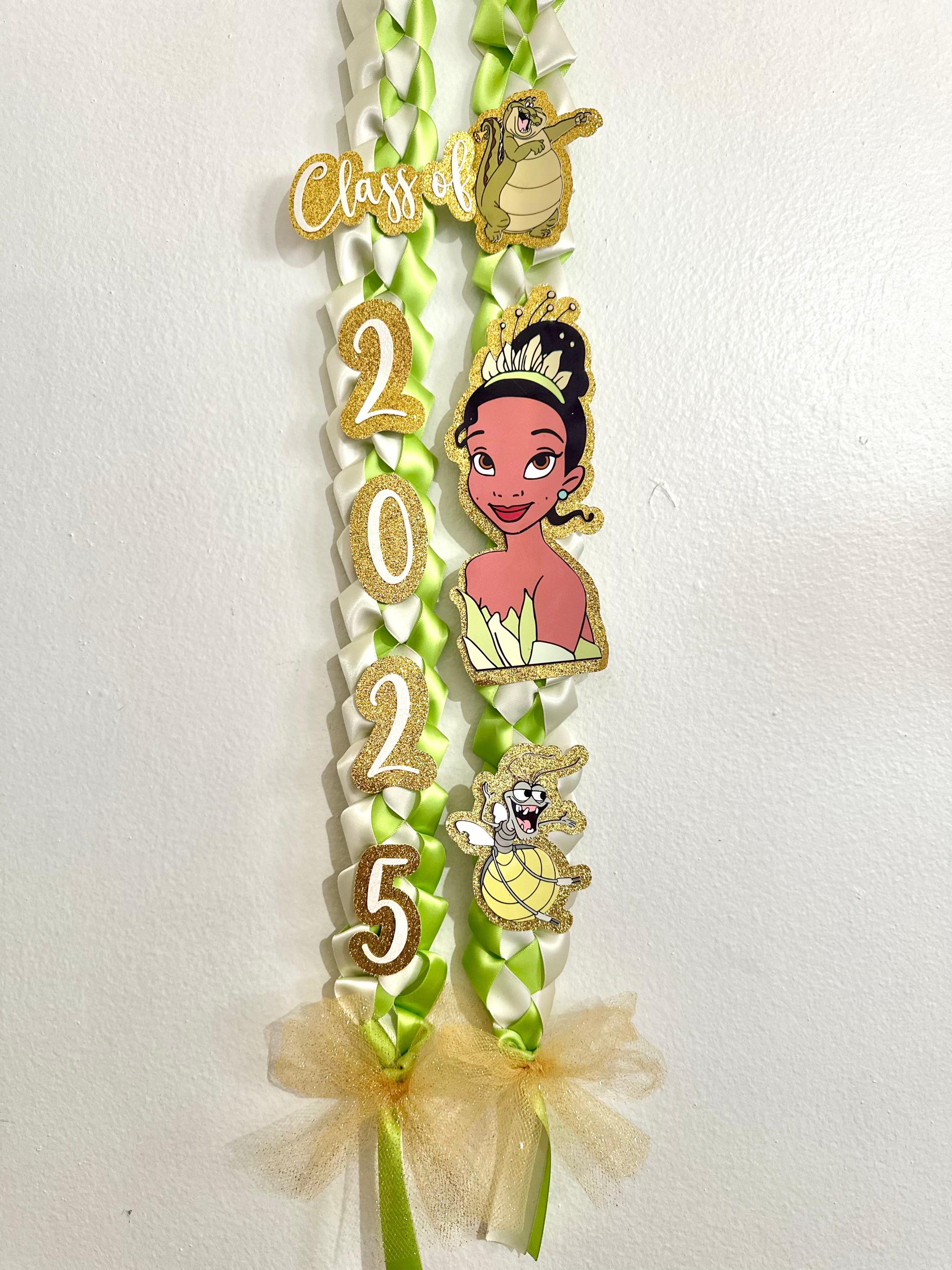 2025 Princess Tiana / Princess and the Frog Graduation Lei - Etsy