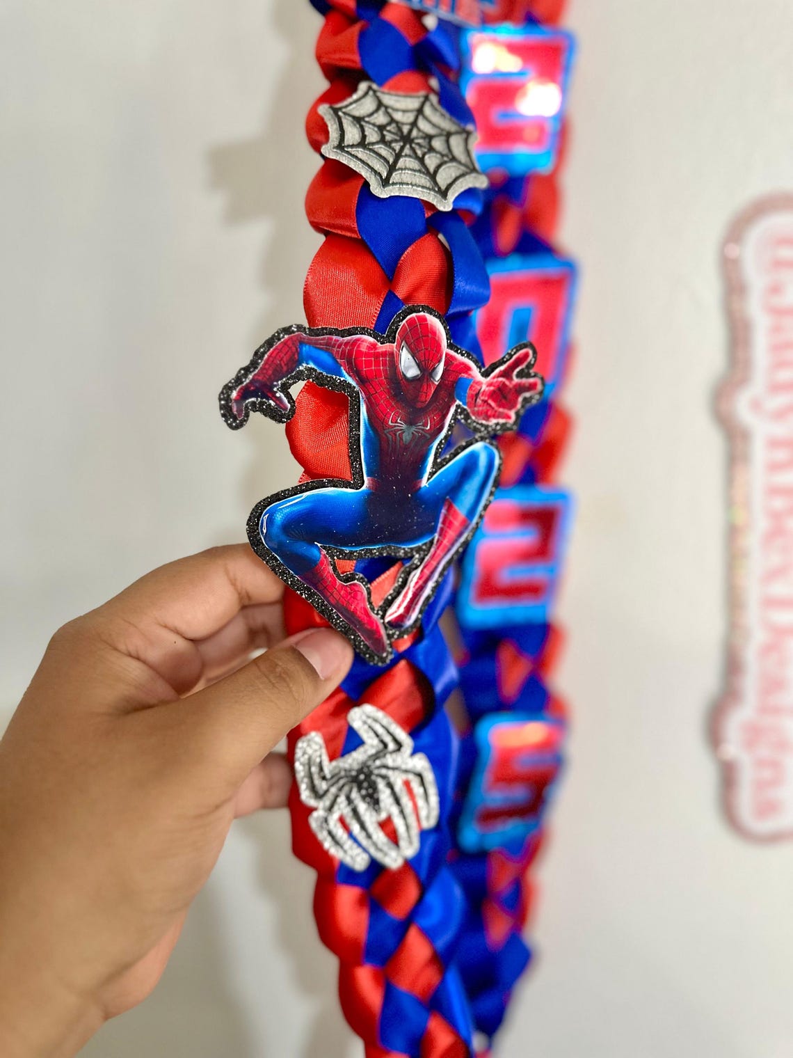The Amazing Graduate Spiderman Inspired Graduation Lei - Etsy