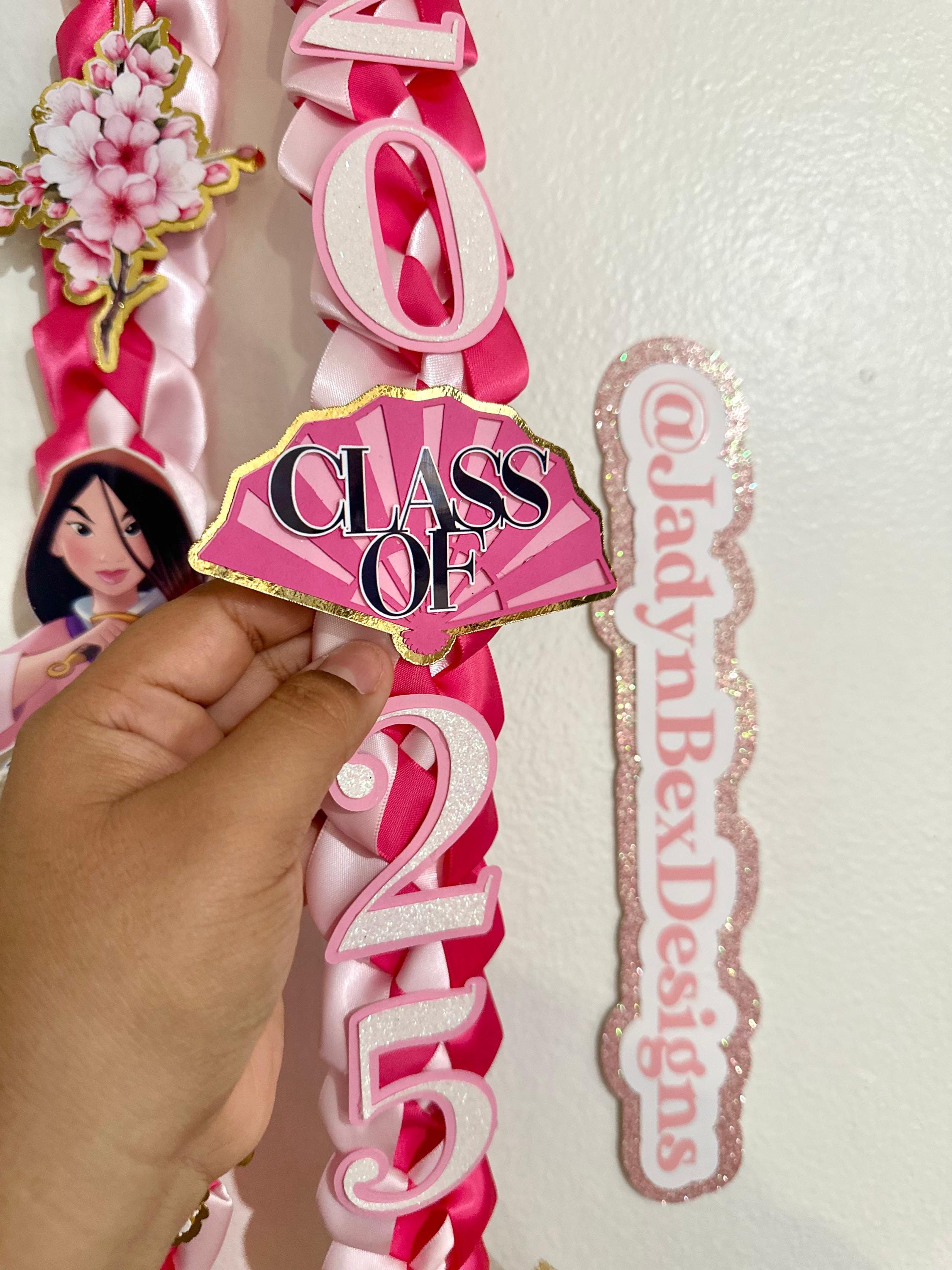 Mulan Princess 2025 Graduation Lei - Etsy