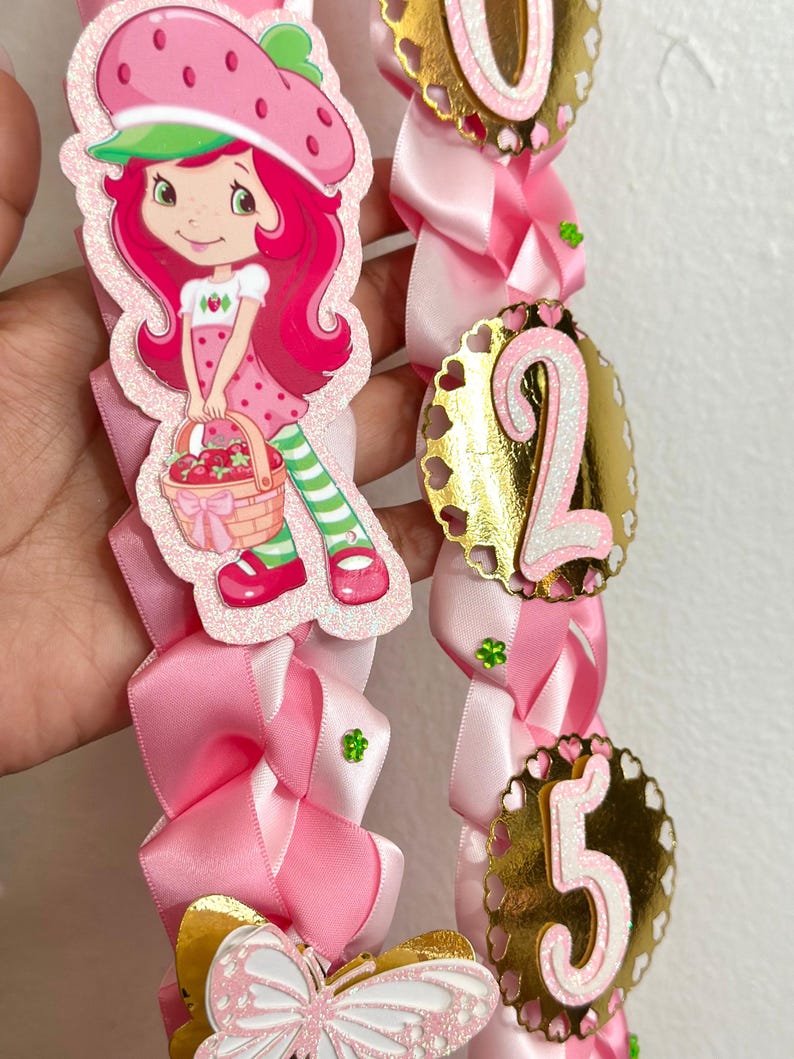 2025 Strawberry Shortcake Graduation Lei - Etsy