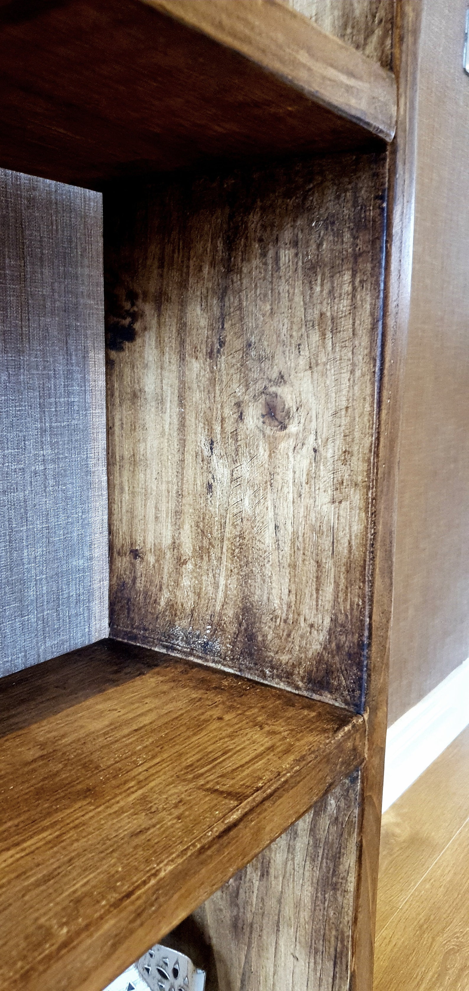 Handcrafted Rustic Bookcase/ Display Unit | Etsy UK