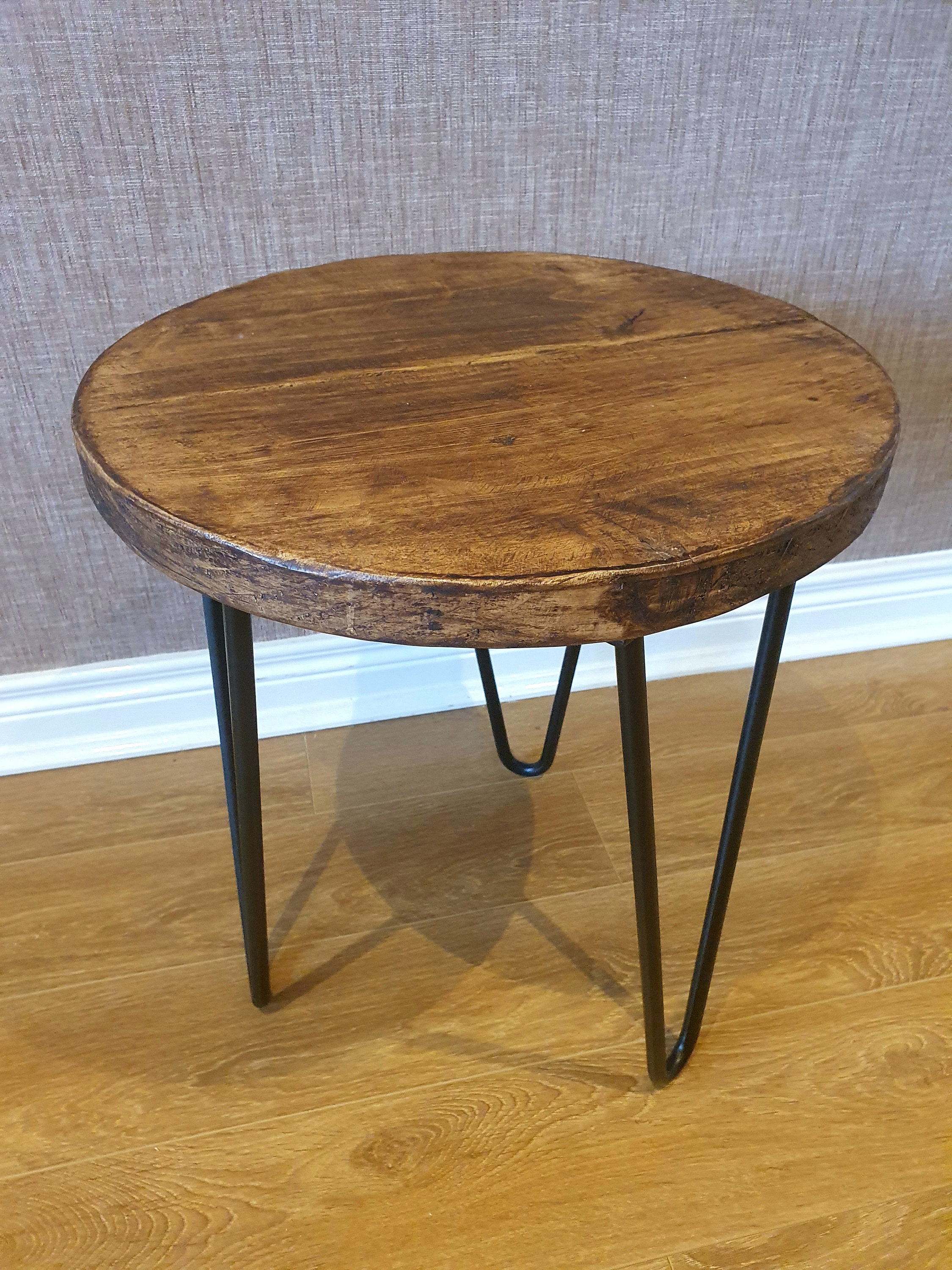 Round Table Plant Pot Stand Bedside Table Table With | Etsy