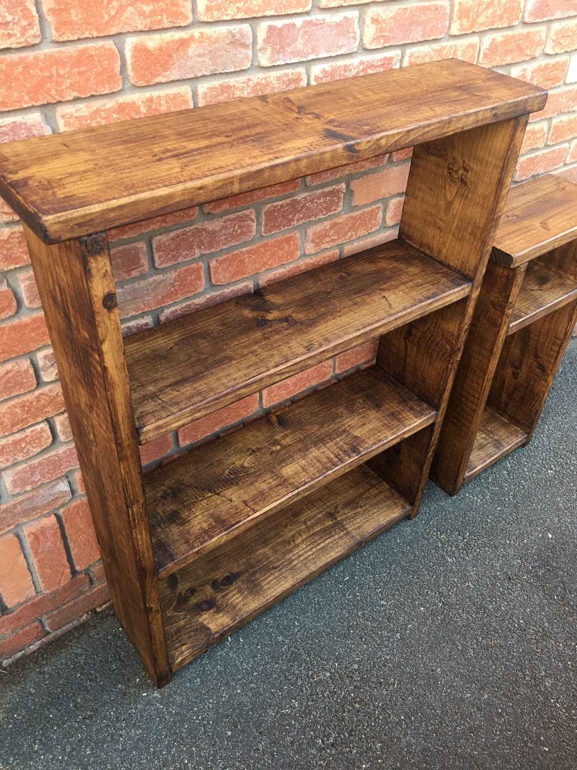 Handcrafted Rustic Bookcase/ Display Unit | Etsy UK