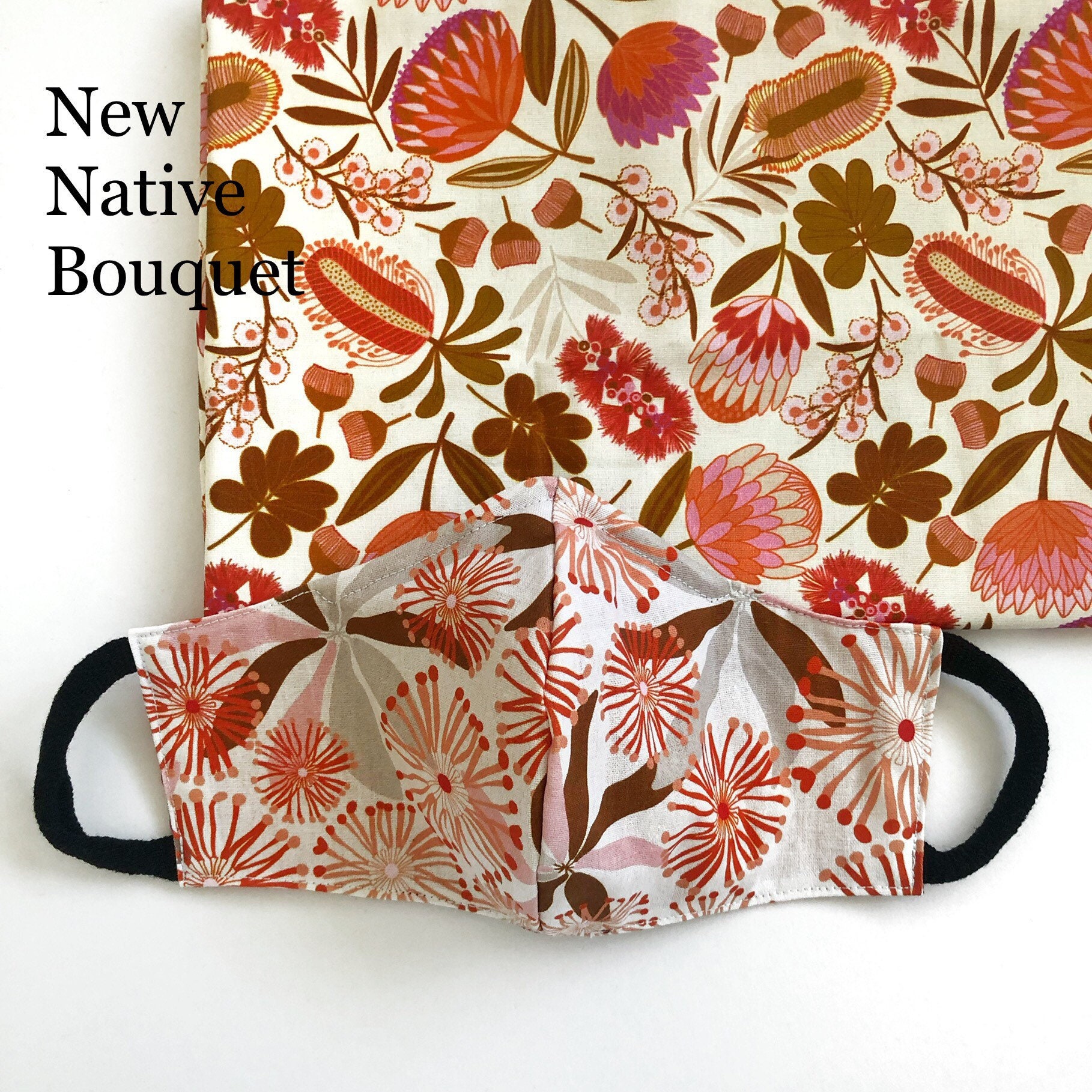 Australian Reusable Cloth Face Masks. Comfortable Ear Loops. | Etsy ...