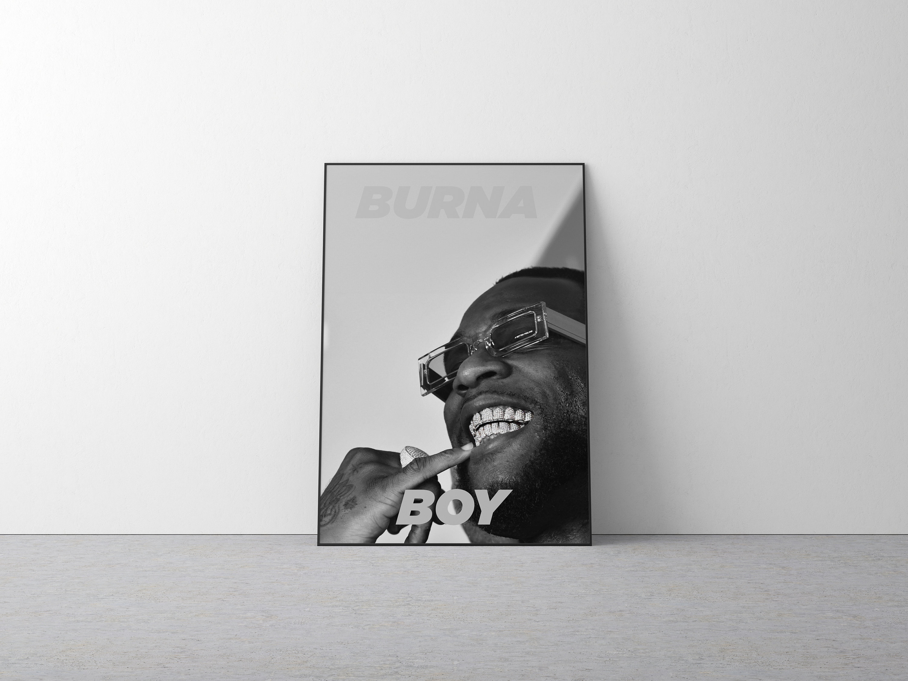 Burna Boy, Central Cee, Drake A3 Poster Pack, Digital Download, Room ...