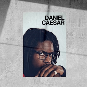 Daniel Caesar Poster, Digital Download, Room Art, Music Poster, Gift ...