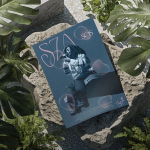 SZA SOS Album Poster, Digital Download, Music Poster, Room Decor, Gift ...