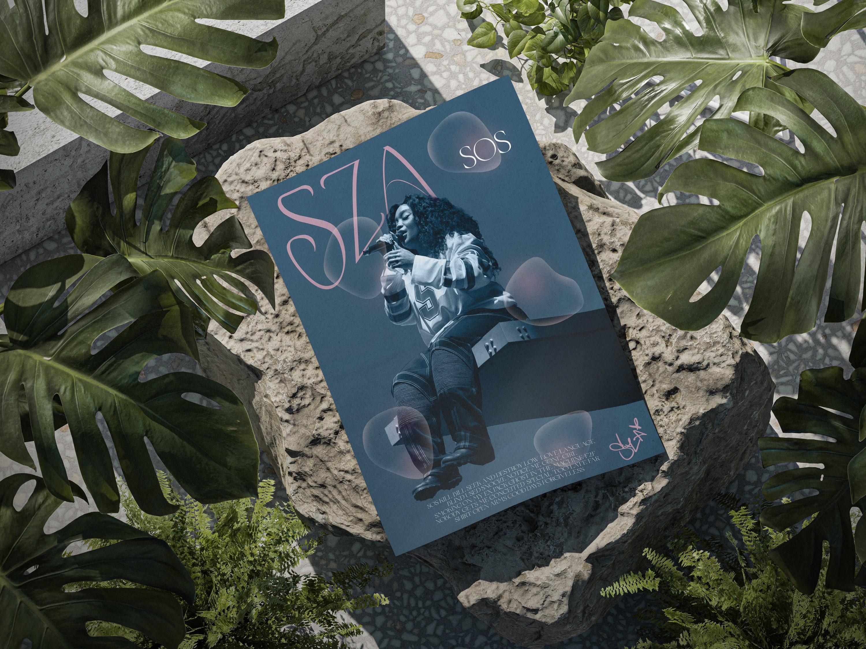 SZA SOS Album Poster, Digital Download, Music Poster, Room Decor, Gift ...