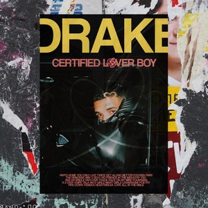 Drake CLB Album Poster, Digital Download, Poster, Room Decor, Gift for ...