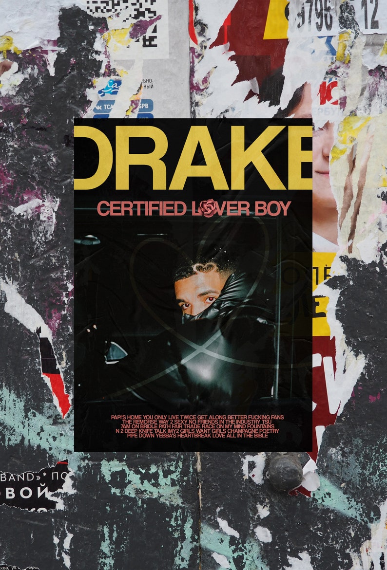 Drake CLB Album Poster Digital Download Poster Room Decor - Etsy
