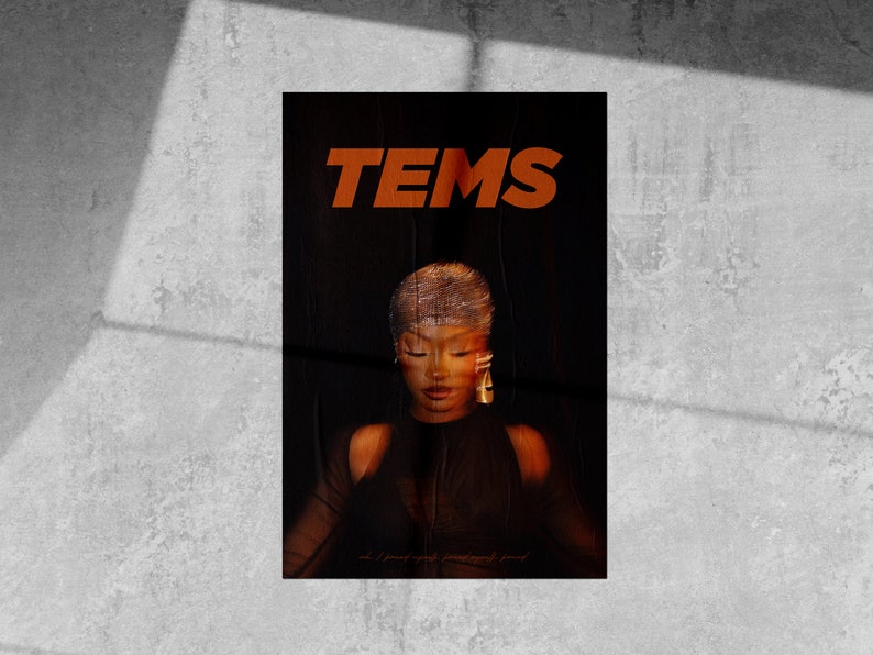 Tems Quote Poster, SZA Galaxy Poster, Digital Download, Room Art, Music Poster, Gift for ...