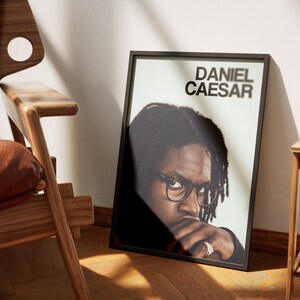 Daniel Caesar Poster, Digital Download, Room Art, Music Poster, Gift ...