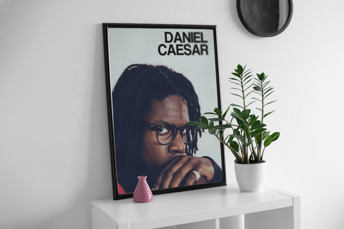 Daniel Caesar Poster, Digital Download, Room Art, Music Poster, Gift ...