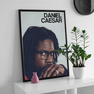 Daniel Caesar Poster, Digital Download, Room Art, Music Poster, Gift ...