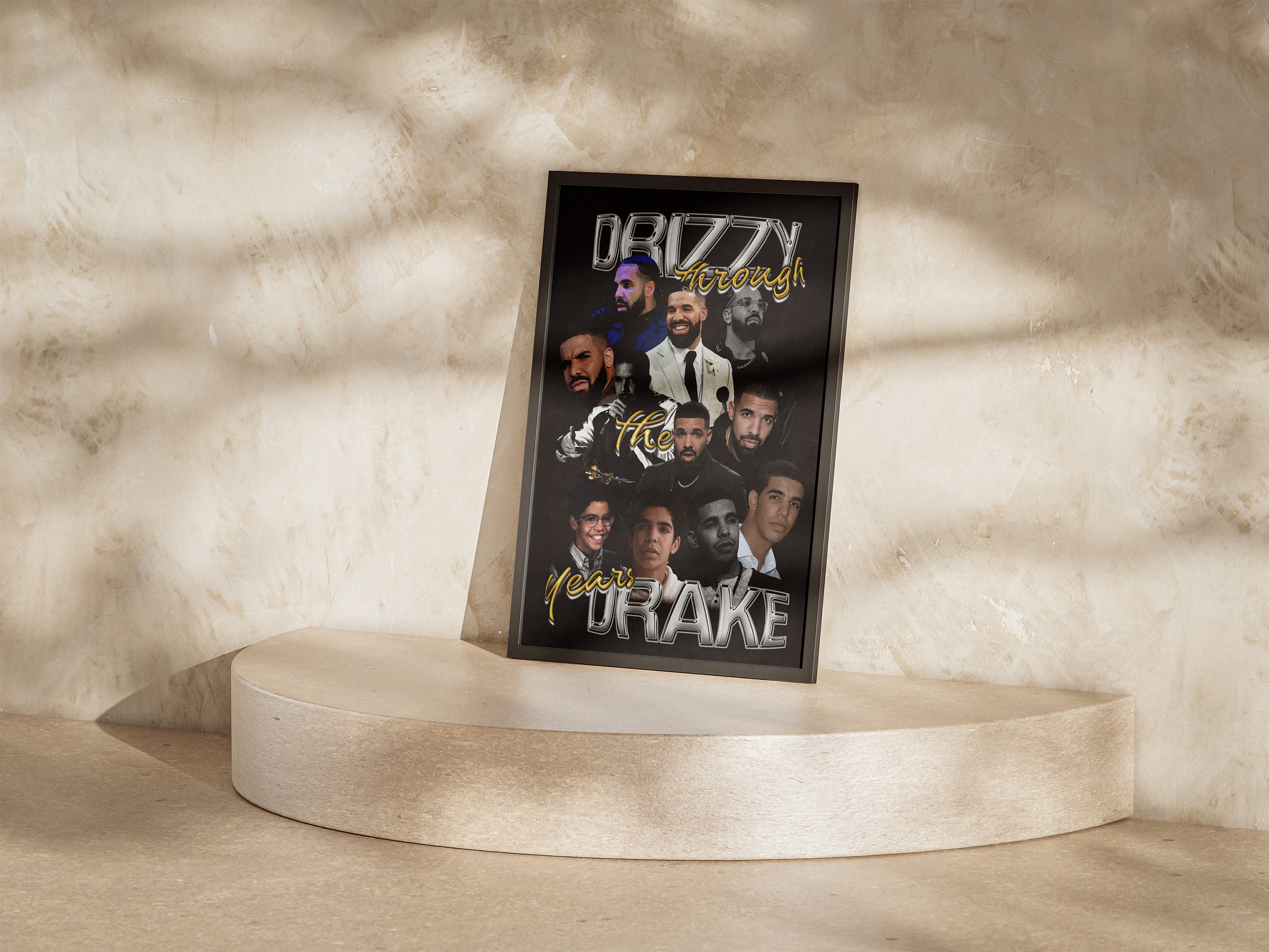 Drake Through the Years Poster Digital Download Room Art - Etsy