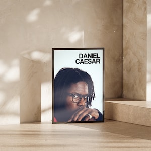 Daniel Caesar Poster, Digital Download, Room Art, Music Poster, Gift ...